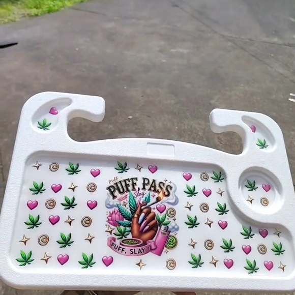 Other | Puff Pass Slay Car Tray | Poshmark